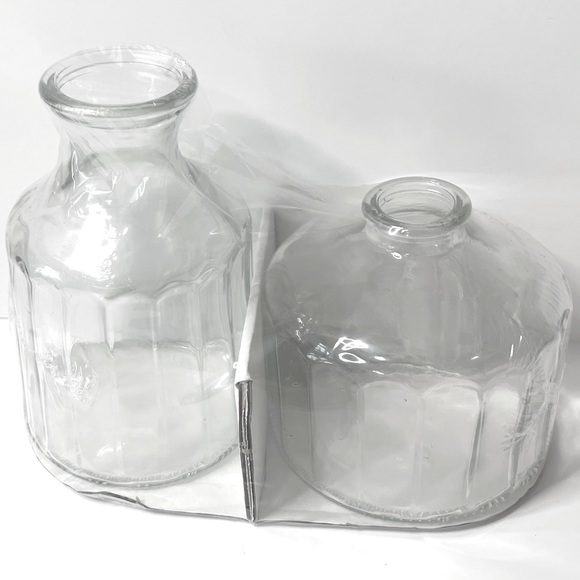 Target | Accents | Target Set Of 2 Large Glass Bud Vases | Poshmark